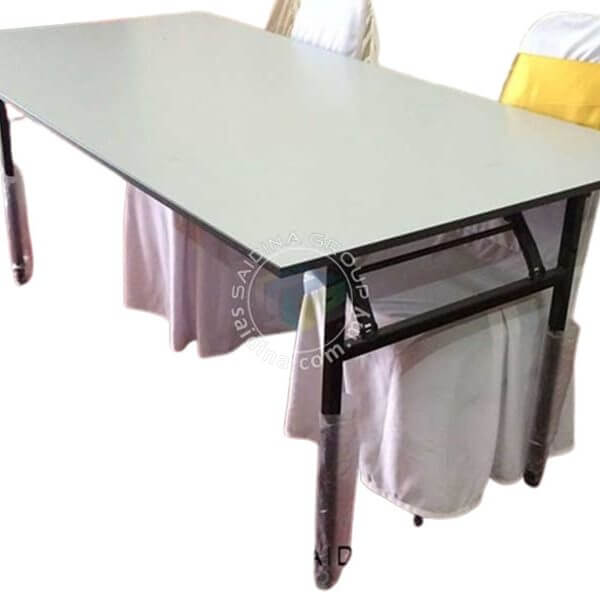 Meja Banquet Petak | Rectangular Banquet Tables | Oblong Folding Tables ...
