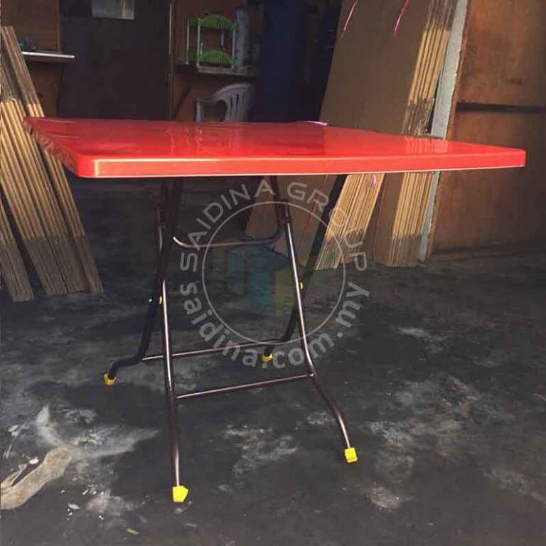 Meja Plastik Lipat Petak | Square Plastic Folding Tables : Model ...