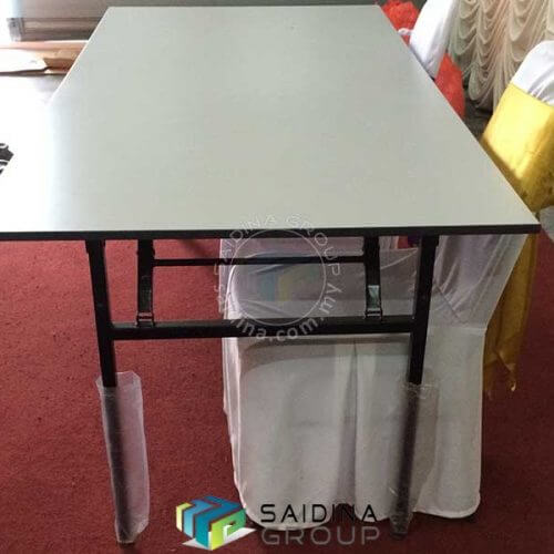 Meja Banquet Petak | Rectangular Banquet Tables | Oblong Folding Tables ...