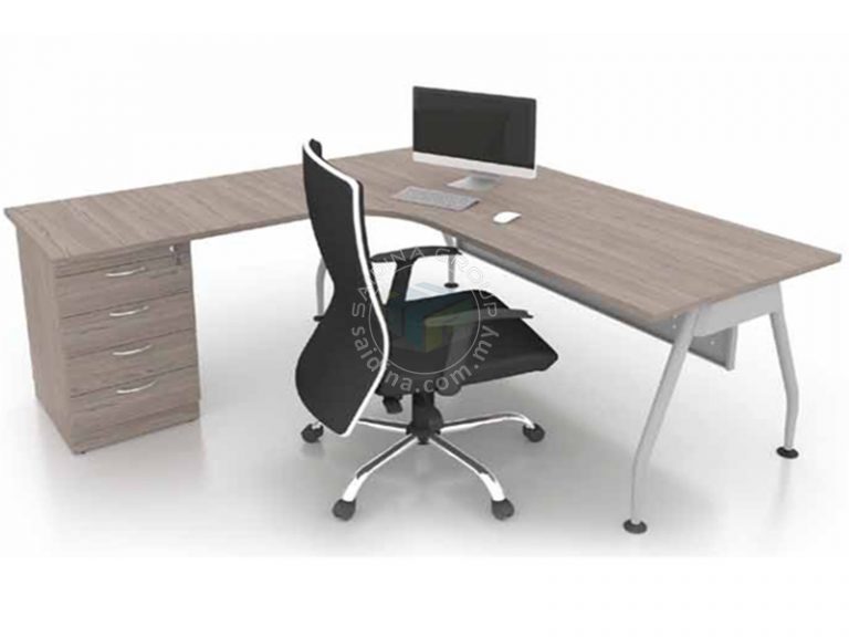Meja L shape / Ergonomik - SAIDINA GROUP