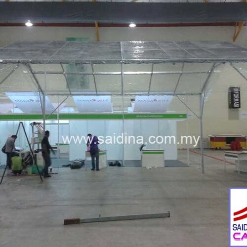 Transparent Canopy | Khemah Lutsinar - SAIDINA GROUP