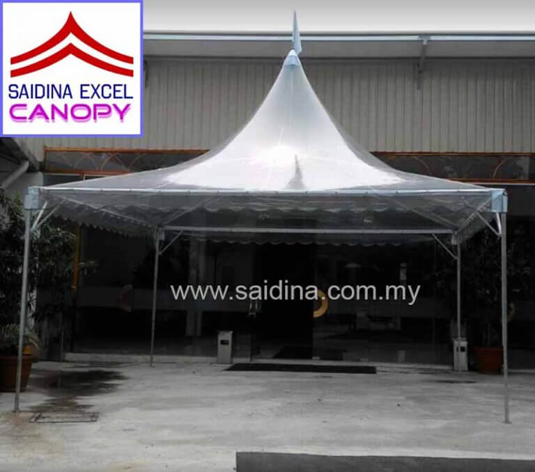 Transparent Canopy | Khemah Lutsinar - SAIDINA GROUP