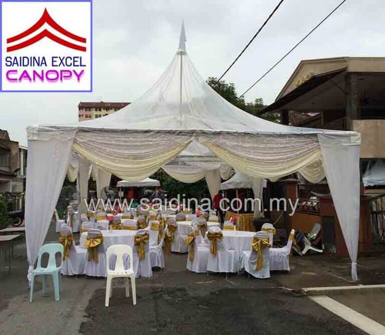 Transparent Canopy | Khemah Lutsinar - SAIDINA GROUP