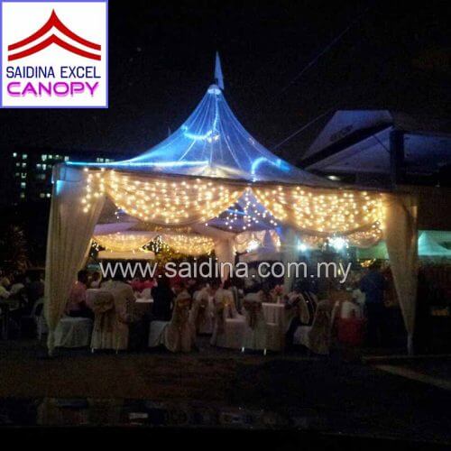 Transparent Canopy | Khemah Lutsinar - SAIDINA GROUP