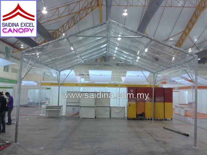 Transparent Canopy | Khemah Lutsinar - SAIDINA GROUP