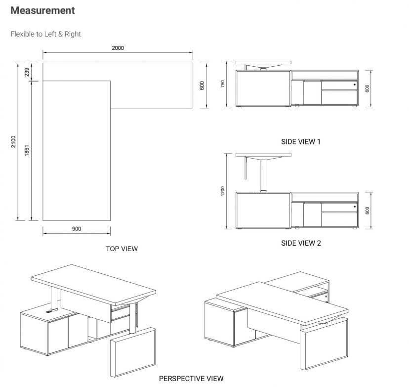 Anggun dan Canggih : Meja CEO / Meja Pengarah yang Sesuai dengan Cita ...